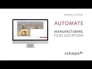 3Shape Automate – Location of the manufacturing (Spanish)