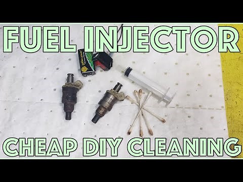 $3 FUEL INJECTOR CLEANING! How to DIY fuel injector service for almost no money!