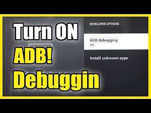 How to Find Missing ADB Debugging on Amazon FIRE TV (Fast Method)