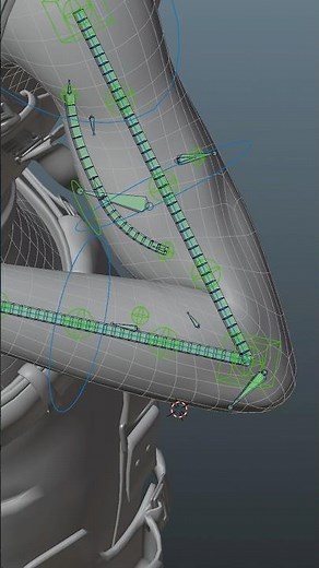 Arm corrective rig V2 💪 | #blender #rigging