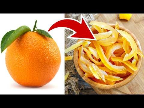 How To Make Candied Orange Peels For Christmas! Easy Recipe!