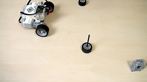 90-degree turn with LEGO Mindstorms robot