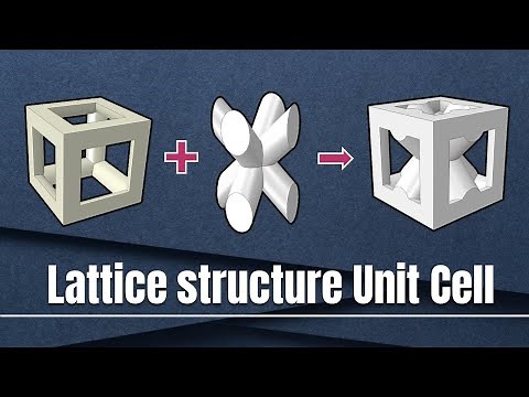 FIVE STEPS for creating a COMPLEX lattice within ABAQUS