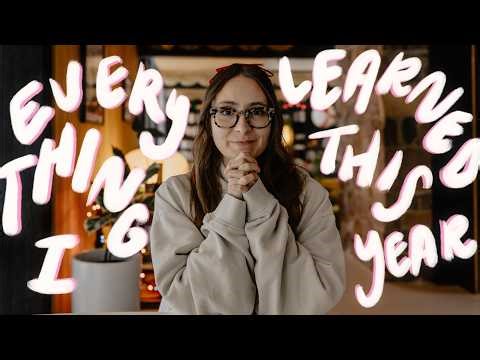 Everything I Learned in 2025