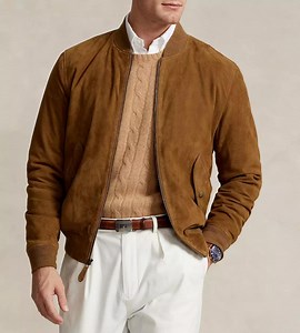 Brown Suede Leather Jacket Men Bomber/flight Size XS S M L XL XXL Custom Made - Etsy Canada