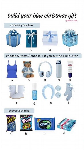 comment your blue picks below 🩵 #preppy #christmasgifts #blueaesthetic #fypシ #giftideas #christmas