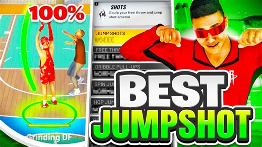 Best jumpshot on NBA 2K22! Get greens from halfcourt! 100% greens! Best jumpshot for all builds!