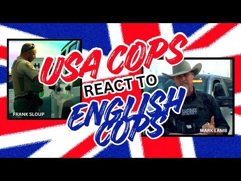 USA COPS V UK COPS with ‪@PinalCountySheriffsOffice‬ ‪@FrankSloup‬