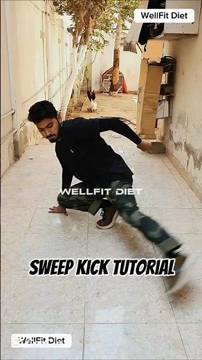 Sweep Kick for Self-Defense: Knockout in Just 1 Move #taekwondo #shorts