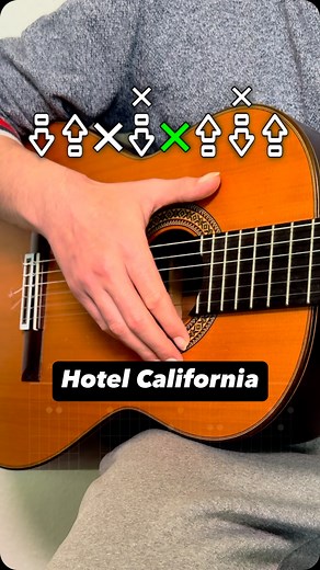 18K views · 2.6K reactions | How to play Hotel California (Gypsy compass version) guitar tutorial #guitar #tutorial #gypsy #flamenco #hotelcalifornia #learning | Kaou Loiffi | Facebook
