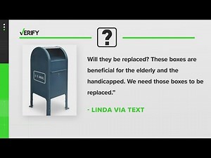 VERIFY: Yes, the USPS is removing blue mail collection boxes because of vandalism