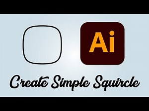 How to create simple squircle shape in Adobe Illustrator