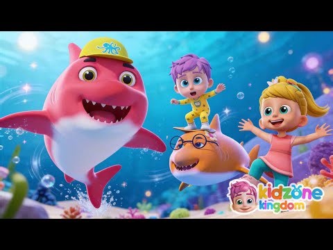 Baby Shark | Mommy Song | Nursery Rhymes & Kids Songs | KidZone Kingdom #nurseryrhymes #toddlersongs