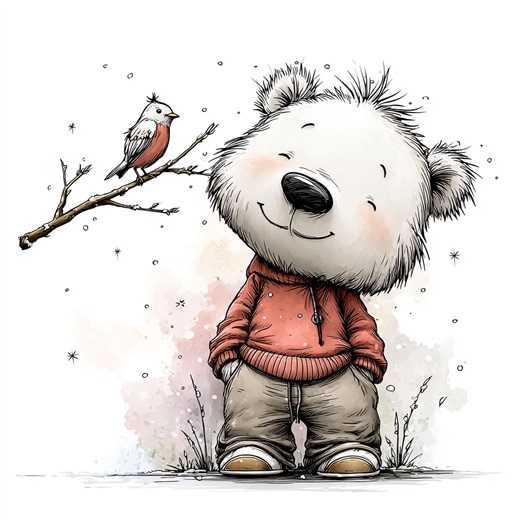 Springtime Bear Clip Art 25 High Res Jpgs Scrapbooking, Junk Journals, Card Making, Crafting, Digital Download, Fantasy, Whimsical - Etsy