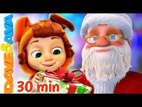 ☃️ SANTA | The Twelve Days of Christmas | Christmas Songs by Dave and Ava ☃️