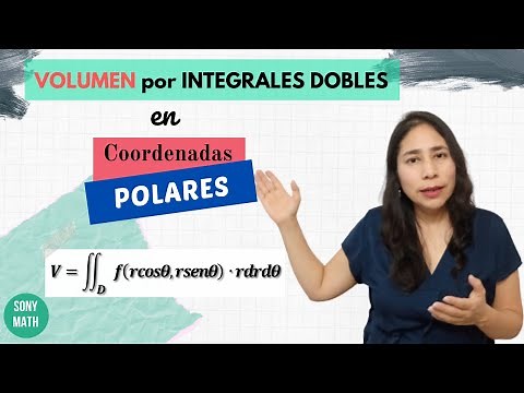 Volumen por INTEGRALES DOBLES en Coordenadas POLARES