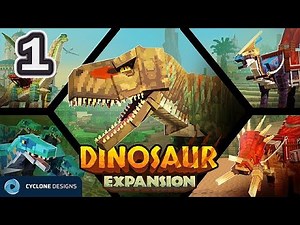 Minecraft Dinosaur Expansion Ep. 1 - w/ Embily & MrMadSpy