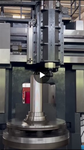 #verticalturning #lathe #cnclathe #cncmachining #advancedmanufacturing #precisionmachining #industrialengineering #smartfactory #metalworking | Sharo Wang