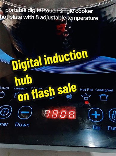 Portable Digital Touch Induction Cooker for Easy Cooking