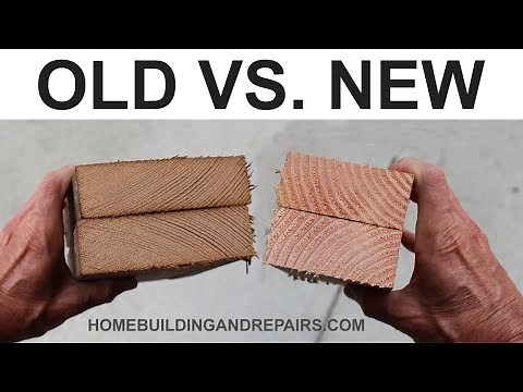 Compressive Strength Comparison Between Old Growth And New Growth Douglas Fir Lumber