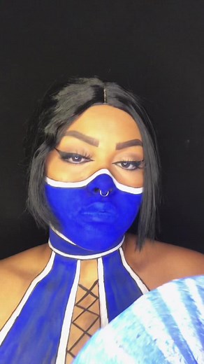 Kitana Cosplay Transformation Tutorial