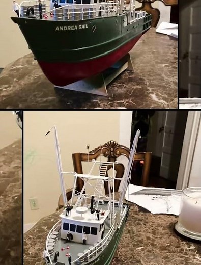 Wooden Model Ship kit Billing Boats Andrea Gail