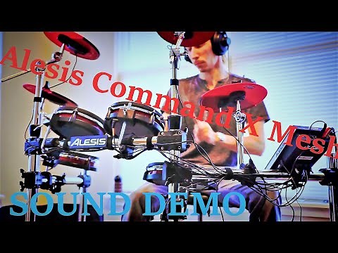 *Update* Alesis Command X Mesh Kit Sound Demo 2020 (Stress Test)
