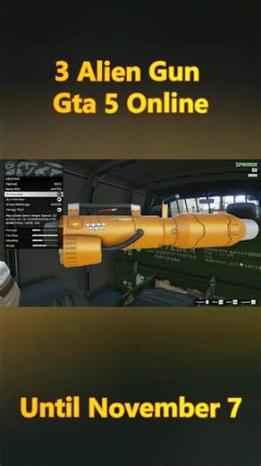 How to buy 3 alien Guns In gta 5 online #gta5 #gta5online #shorts
