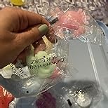 Mochi Squishy Toys 100 Pcs, Mini Kawaii Squishies Fidget Toy for Kids Party Favor Christmas Birthday Gift Easter Goodie Bags Fillers Classroom Prizes with Storage Box, Non Duplicates (100 Pack)