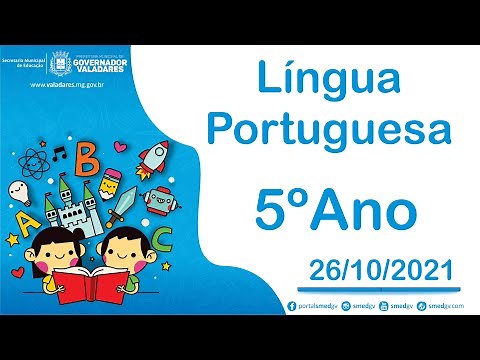 Texto e Interpretação - Língua Portuguesa 5º Ano - 26/10/2021