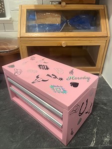 Kobalt Mini Tool Box Makeup Organizer/jewelry Box - Etsy