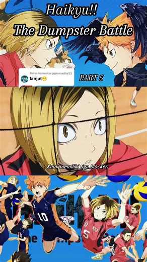 Pertarungan Unik Haikyuu: Gagak vs Kucing