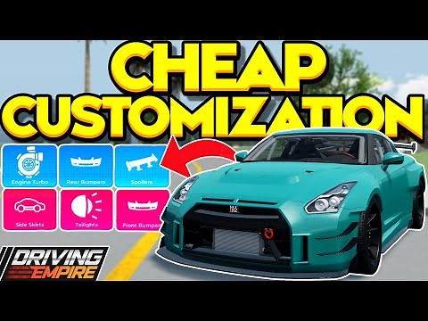 TOP 5 *BEST CHEAP* Cars To Customize In Driving Empire!