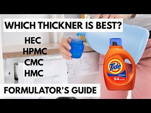 Understanding Cellulose Thickeners for Cleaning & Laundry Products | Natrosol, CMC, HPMC Explained