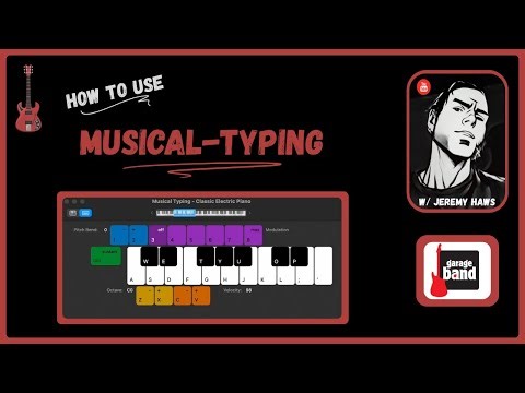 Musical Typing: How To Use Your Computer's Keyboard As A Midi Controller In GarageBand (Update)