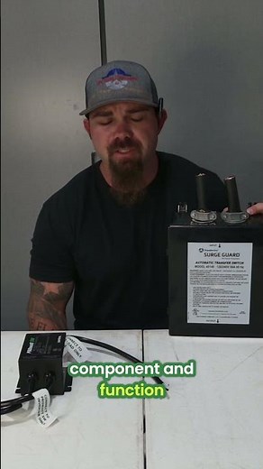 RV Transfer Switch Explained: Generator & Shore Power #shorts