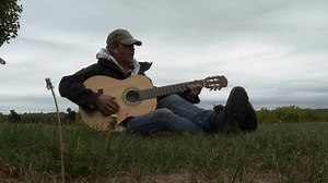 6.2K views · 80 reactions | Joe Robichau, a resident of St. John House in Fredericton, is delighted with the acoustic guitars donated to the homeless shelter. Read more: www.cbc.ca/1.5730006 | Follow us: www.cbc.ca/nb | Facebook