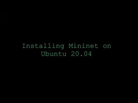Installing Mininet on Ubuntu 20 04