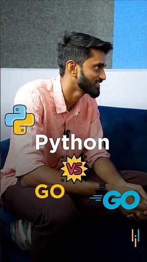 🔥Python vs Go #shorts #simplilearn