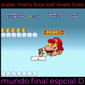 super mario bros lost levels final espcial D clasicos de super nintendo | Retrovideogamer1