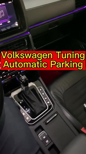 Automatic parking on old Jetta#autotuning #vwretroit #volkswagenupgrade #vw #jetta #automaticparking