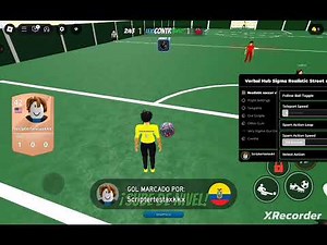 OP REALISTIC STREET SOCCER SCRIPT ROBLOX