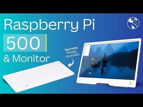 The new Raspberry pi 500 & Monitor secrets finally revealed