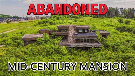 The abandoned Shantz House | A forgotten mid-century mansion exploration