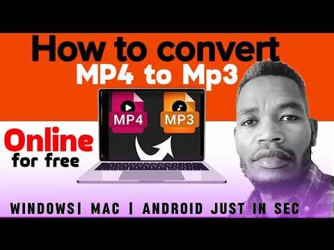 How to Convert MP4 to MP3 Online for Free |fast and easy method (no software needed)