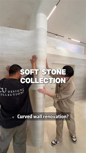 Mark Sun on Instagram: "These soft stones might completely change modern renovation logic! #design #stone #designer #homedecor #wallart"