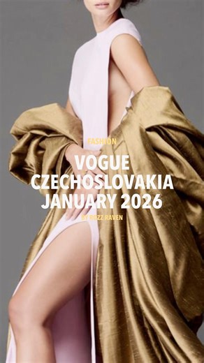 Vogue Czechoslovakia January 2026 #voguemagazine #vogue #editorialphotography