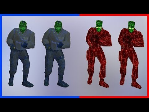 cs 1.6 Player ESL Wireframe models +download! best cs 1.6 player models