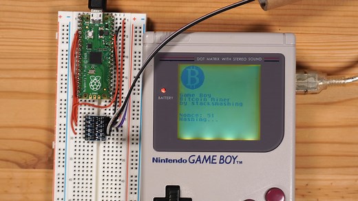 Mining Bitcoin On The Nintendo Game Boy