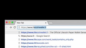 Create a Litecoin (LTC) offline paper wallet in 1 minute